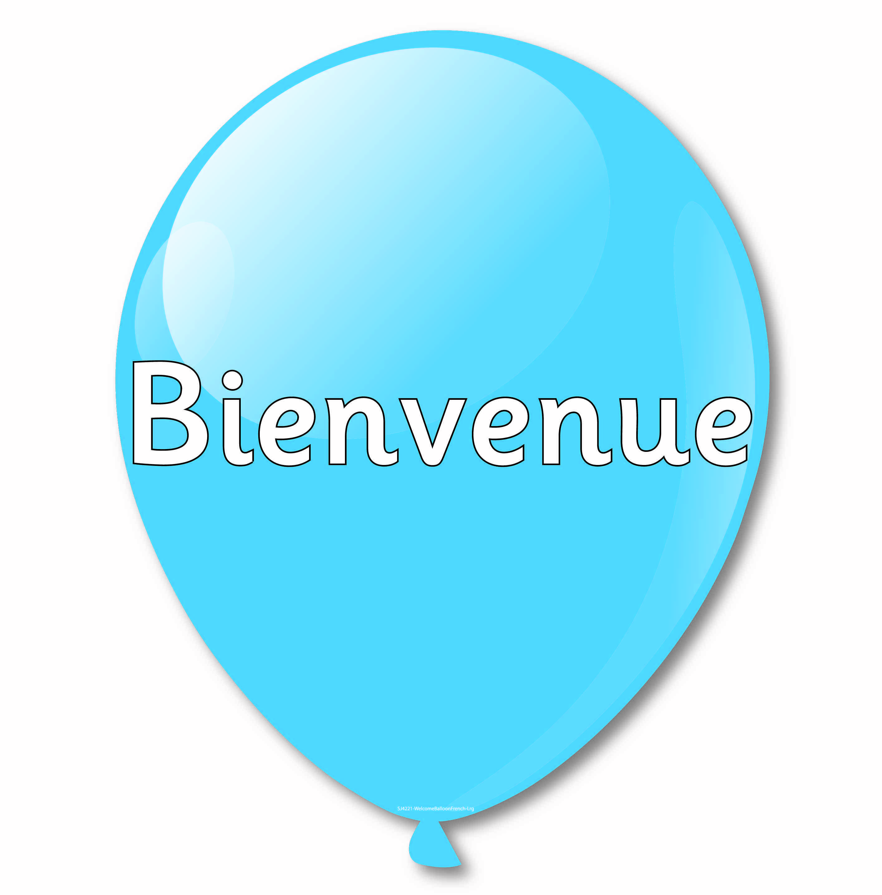 Multi-language Welcome Balloons