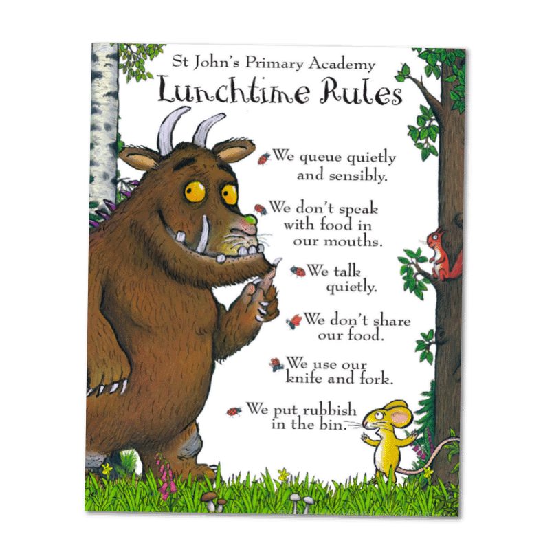 The Gruffalo - Lunchtime Rules
