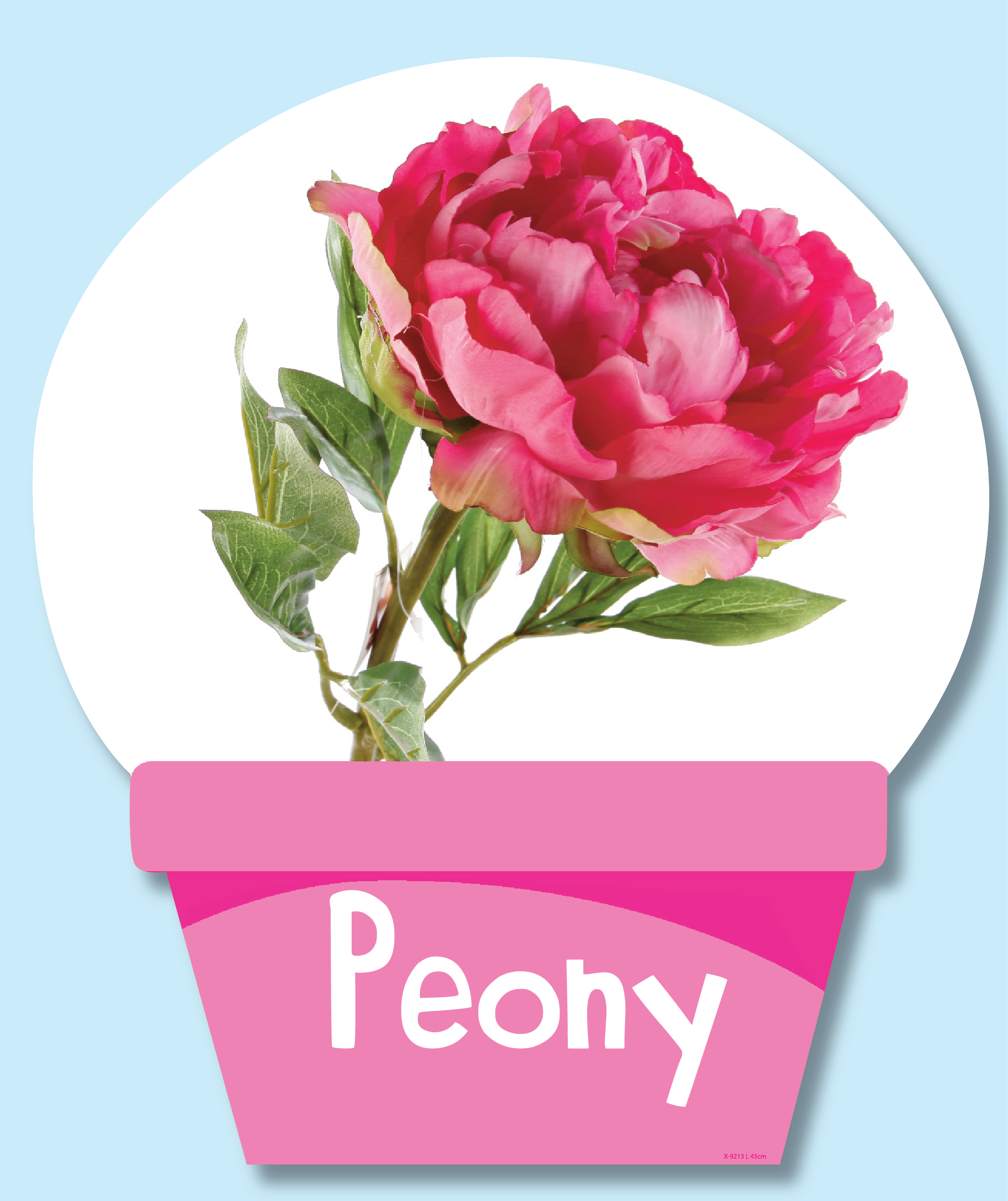 Set of 14 Flower Pot Signs