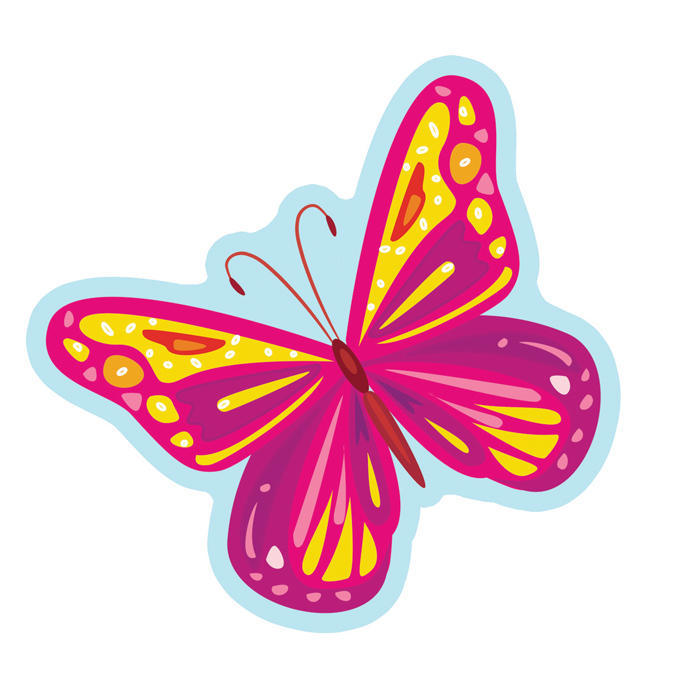 Set of 12 Butterfly Garden Sign