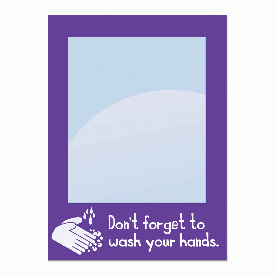 Wash Your Hands Mirror