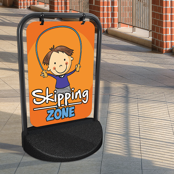 Swing Sign - Playground Zone