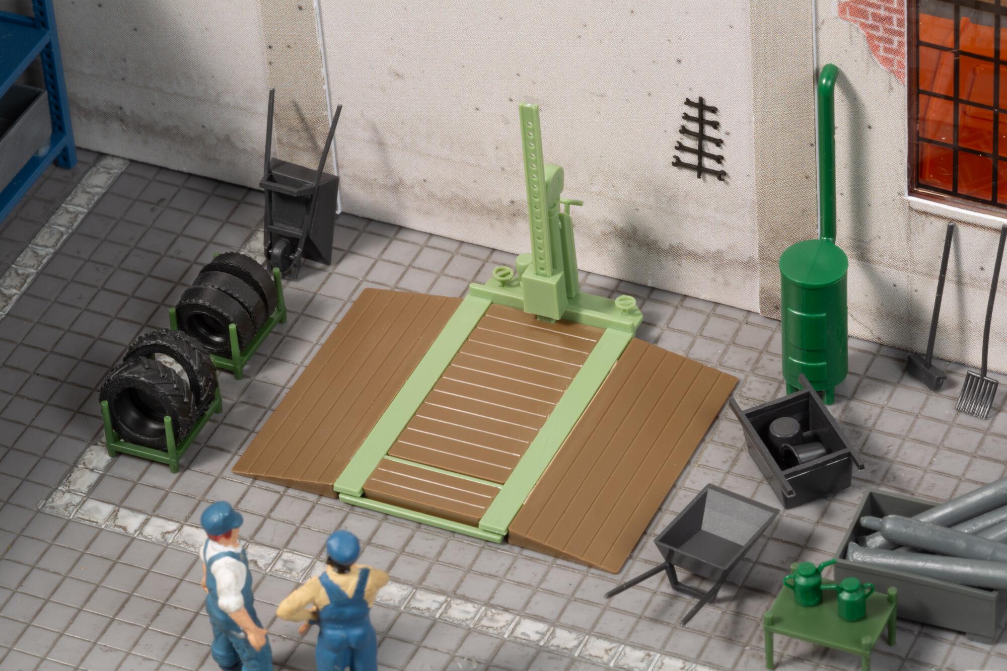 Auhagen 41682 Car workshop accessories