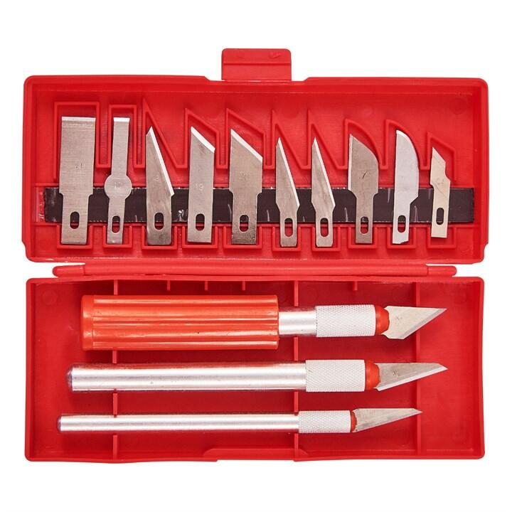 Amtech S0500 13 Piece hobby knife kit