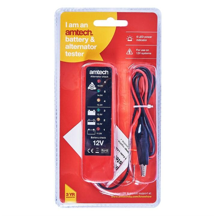Amtech L4300 Battery and alternator tester
