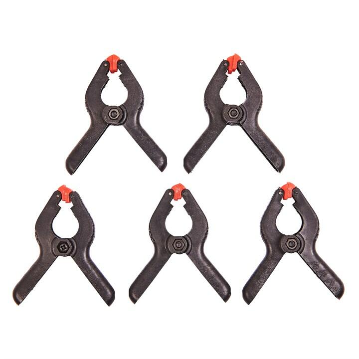 Amtech S2970 5 Piece 50mm (2") plastic clamp set