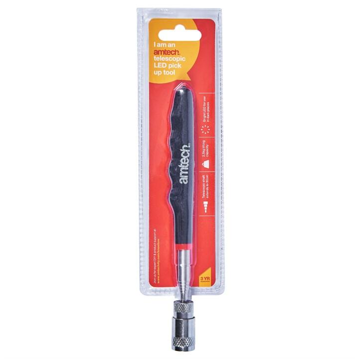 Amtech S2200 Magnetic telescopic pick-up tool with LED - 2.5kg (5.5lb ...