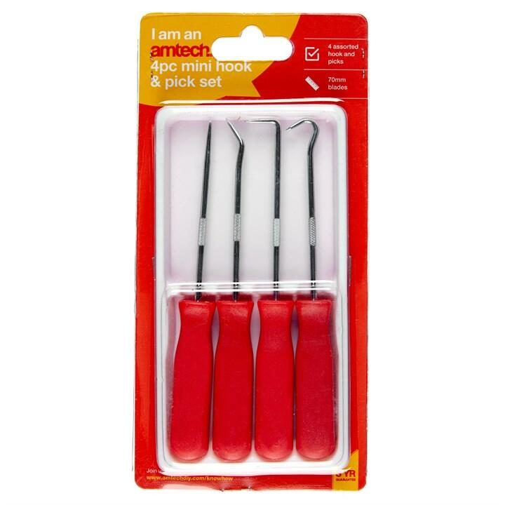 Amtech R0360 4 Piece mini hook and pick set