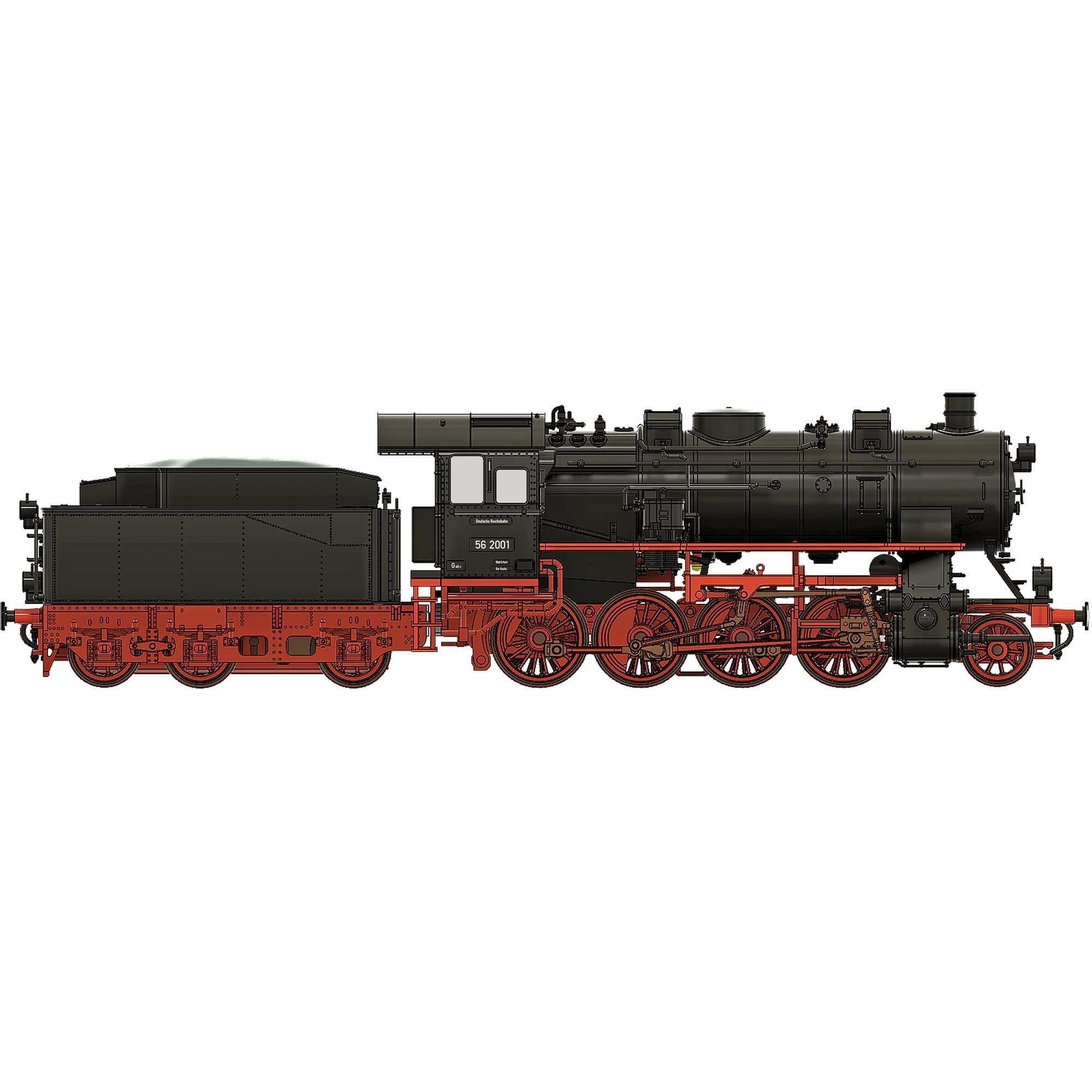 Busch 30013 Dampflok BR 56 2001 Prussian G8.2 Zwei-Zylinder