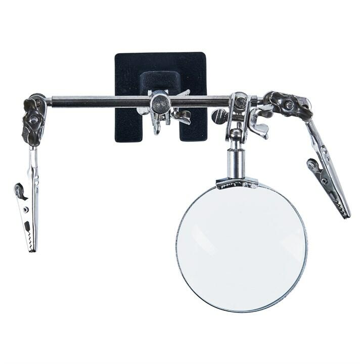 Amtech S2900 60mm Helping hand x2 magnifying glass