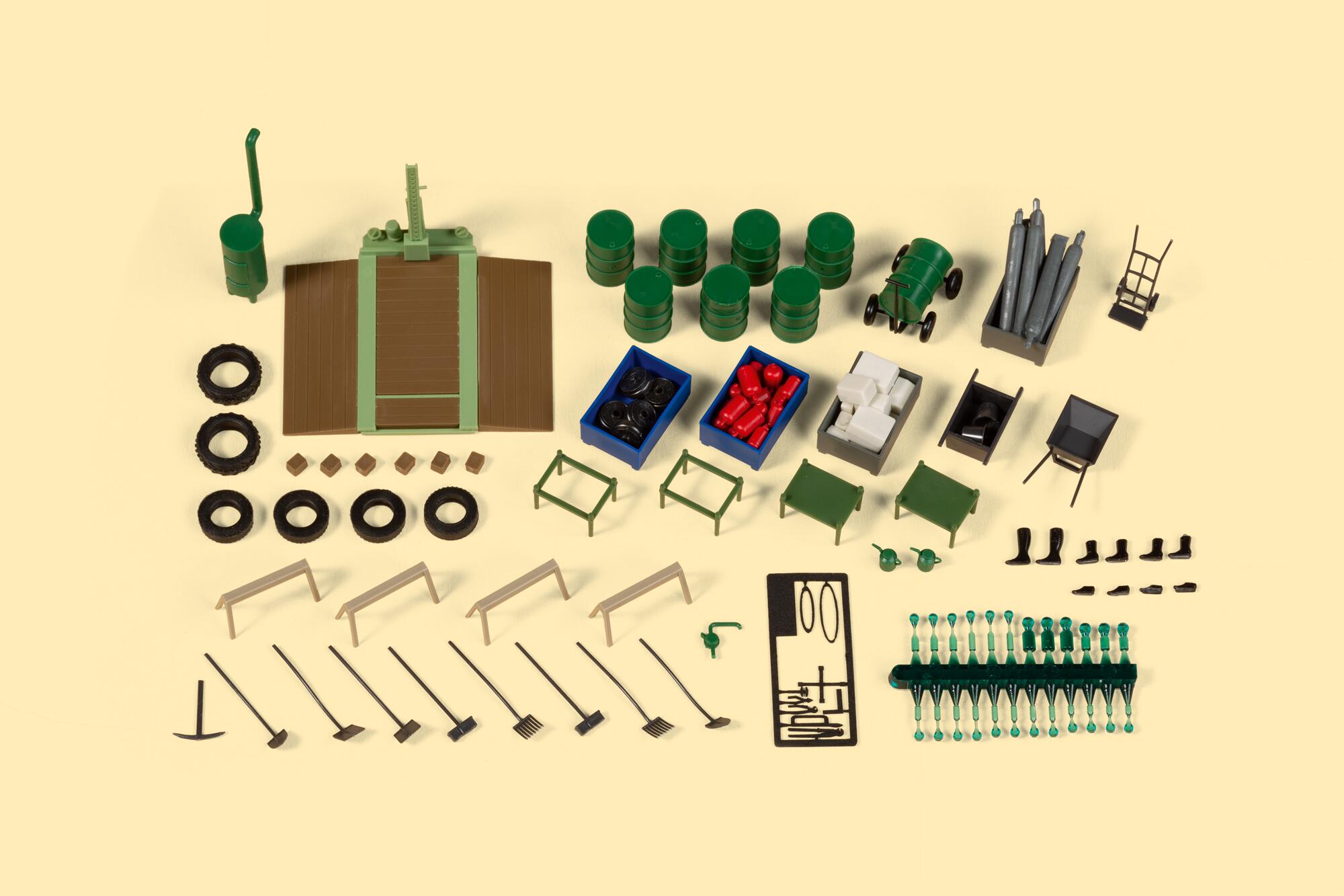 Auhagen 41682 Car workshop accessories