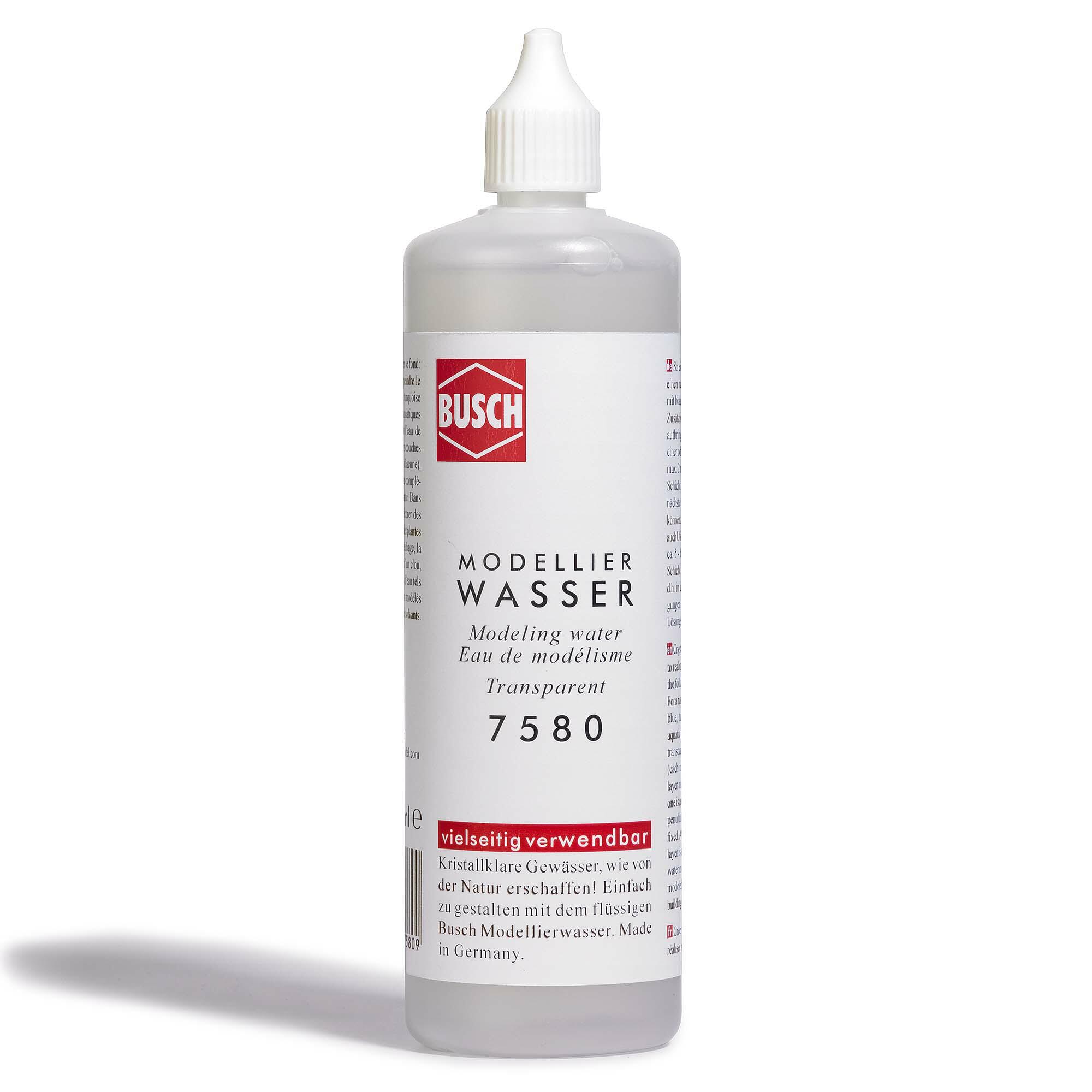 Busch 7580 Modeling water, transparent 250ml