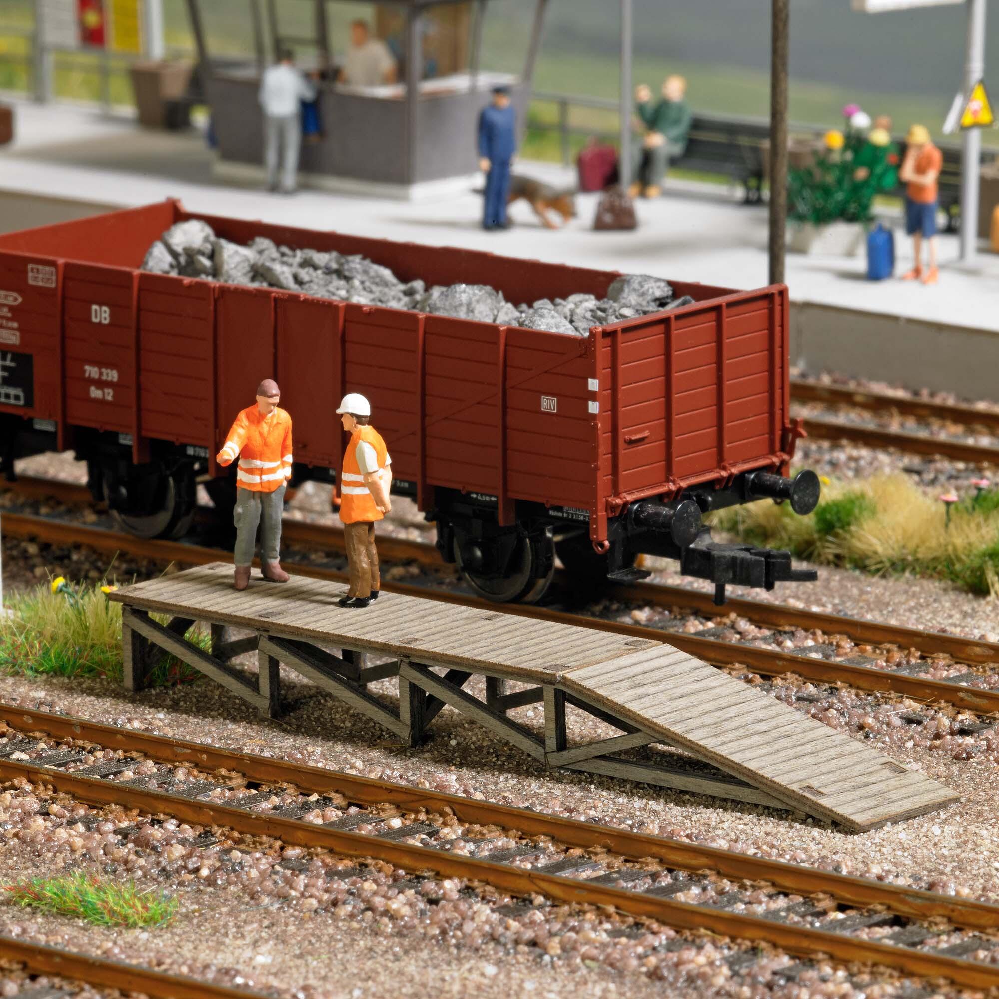Busch 9621 Wash And Manteca Ramp Ho Scenery Scale Model Cars Less Than ...