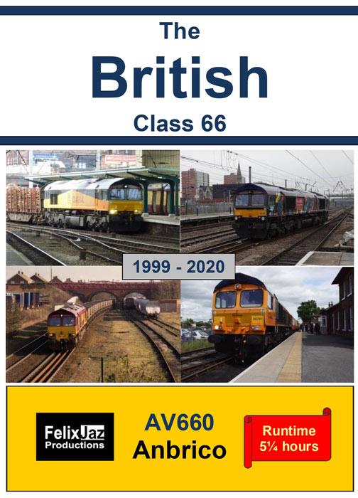 The British Class 66 (1999-2020) 4 Disc Set