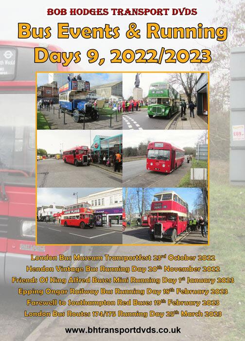 Bus Events and Running Days 9 2022 2023