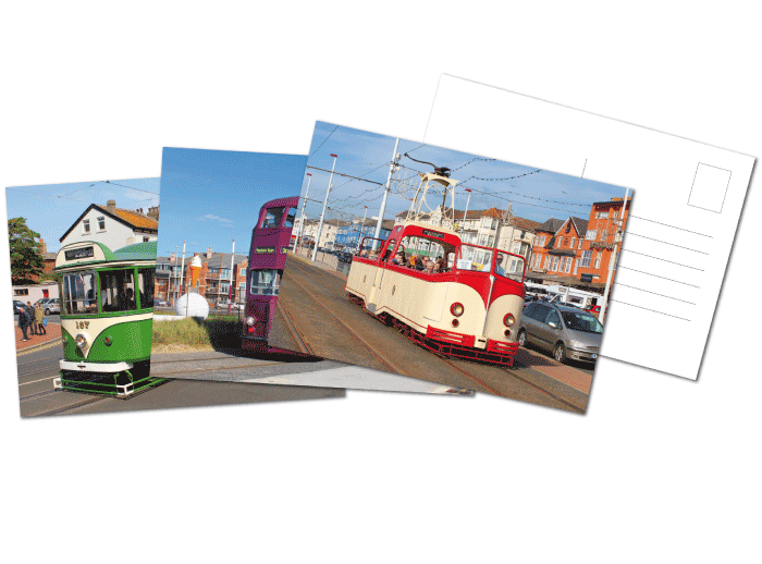 Blackpool Heritage Fleet Postcards