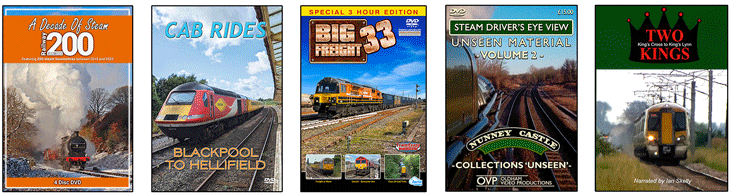 Videoscene - Railway and Transport DVDs. Railway DVD, Train DVD, Cab ...