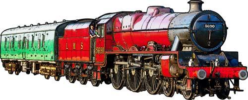 The Steam Mug Collection No.11 - LMS Jubilee Class 5690 'Leander'