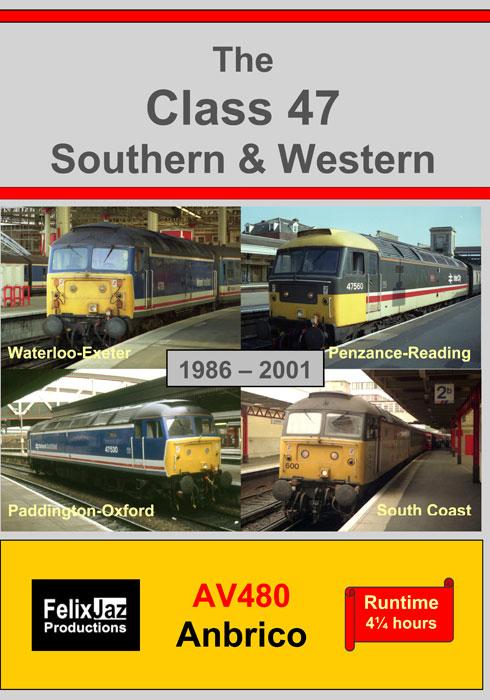 The Class 47 Southern and Western (1986 - 2001) 4 Disc set