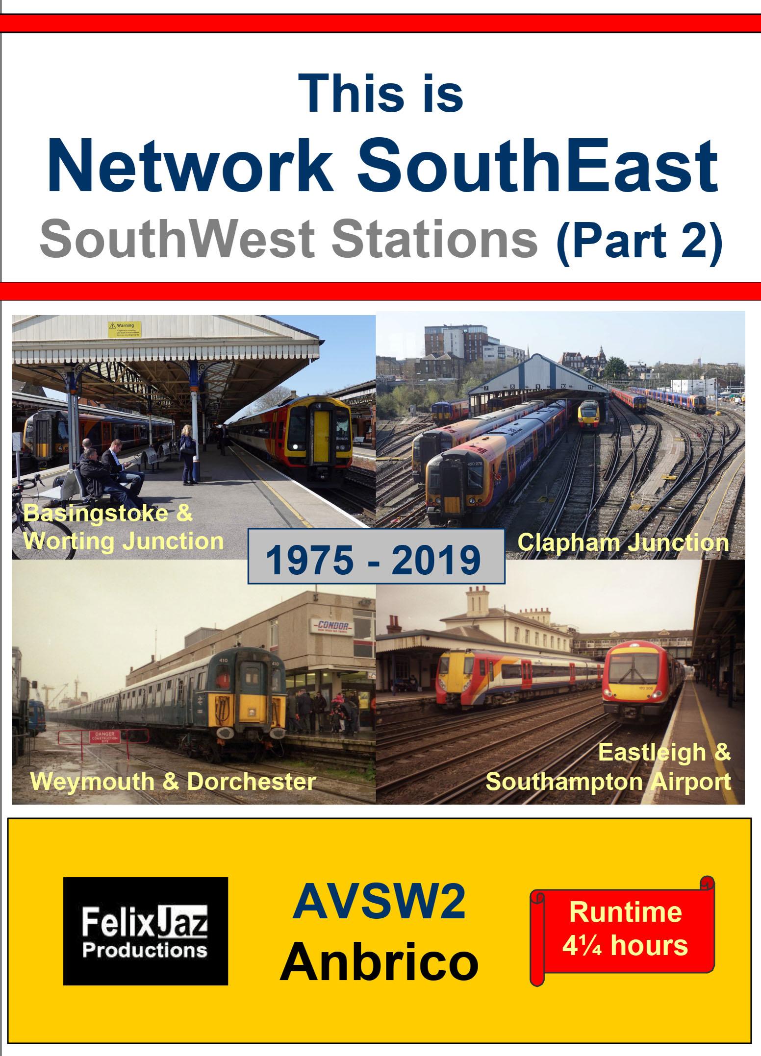 This is Network SouthEast SouthWest Stations Part 2 (1975-2019) 4 Disc Set