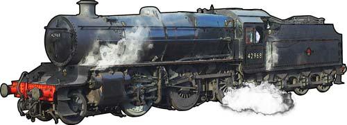 The Steam Mug Collection No.5 - LMS Stanier Mogul No.42968