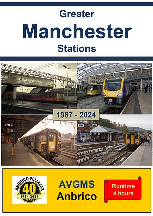 Greater Manchester Stations 1987 - 2024 4 Disc Set