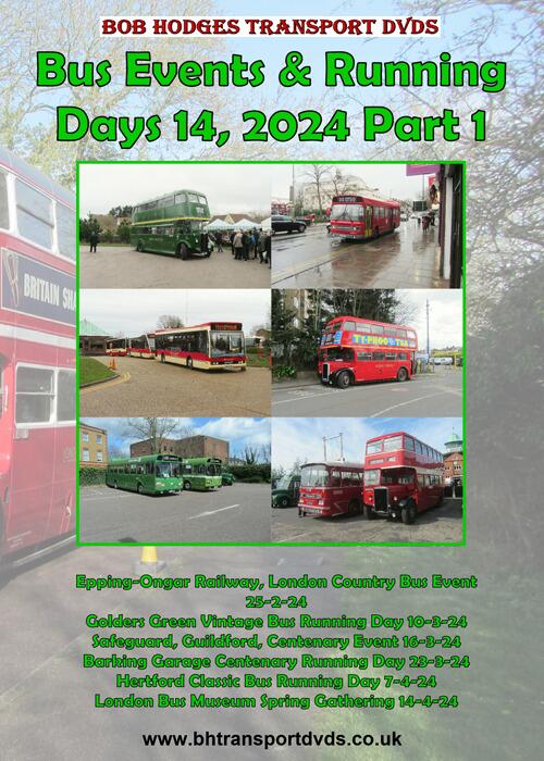 Bus Events and Running Days 14 2024 Part 1