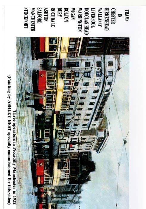 Trams In And Around Manchester