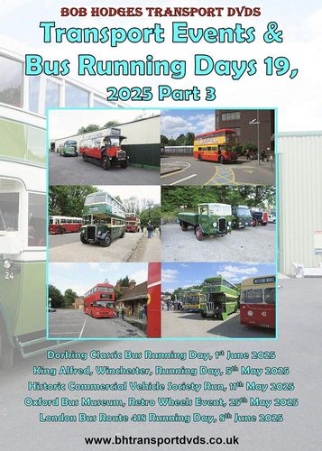 Transport Events and Bus Running Days 19, 2025: Part 3