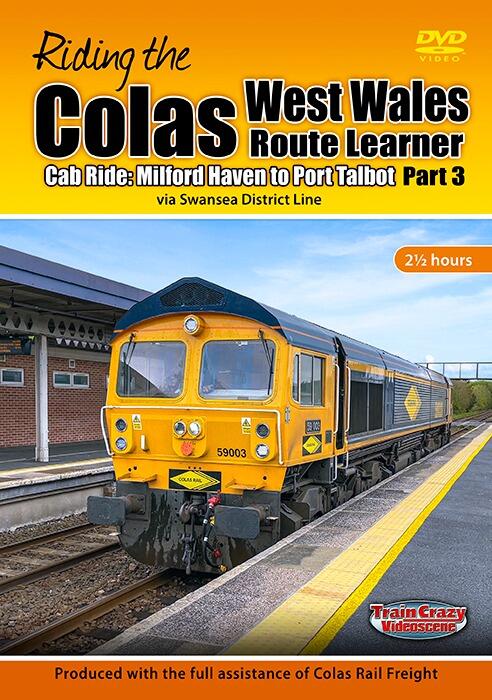 Riding the Colas West Wales Route Learner Part 3 - Cab Ride: Milford ...