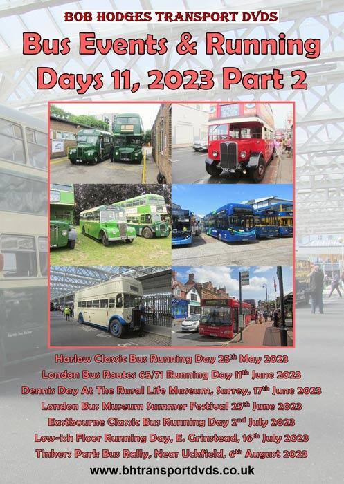 Bus Events and Running Days 11 2023 Part 2