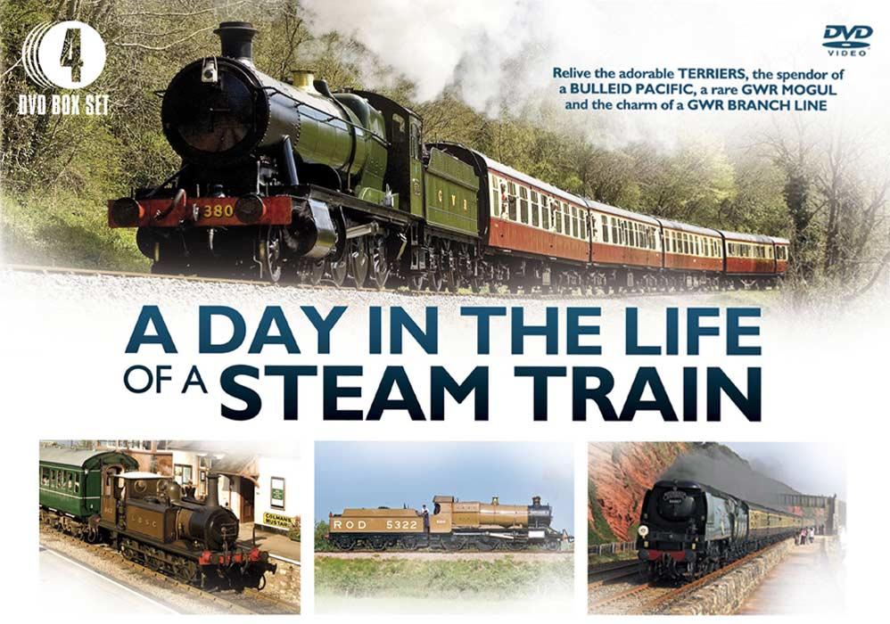 A Day in the Life of a Steam Train (4 DVD Box Set)