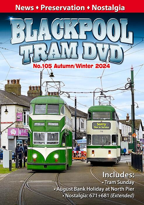 Blackpool Tram DVD No.105 - Autumn Winter 2024