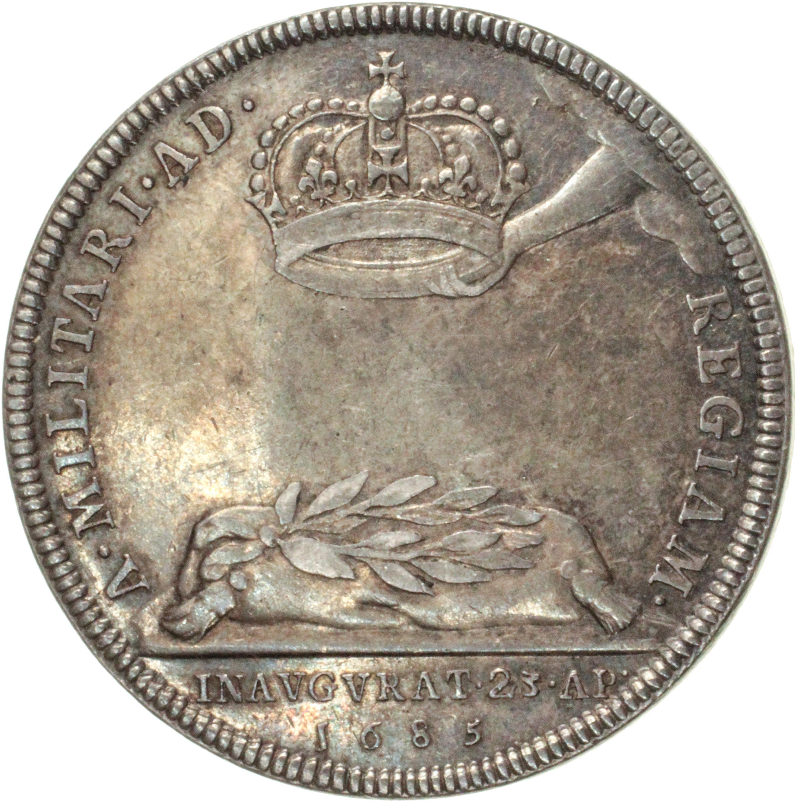Coronation medal James II, 1685