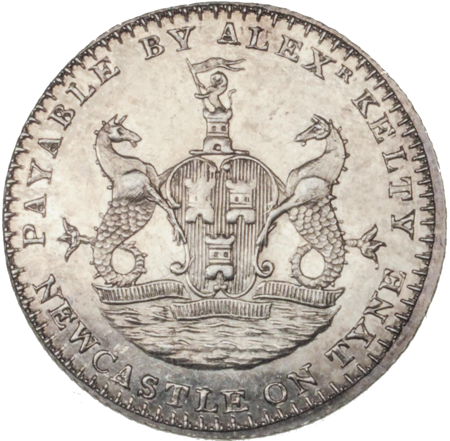 NORTHUMBERLAND, Newcastle On Tyne, 1 shilling, 1812