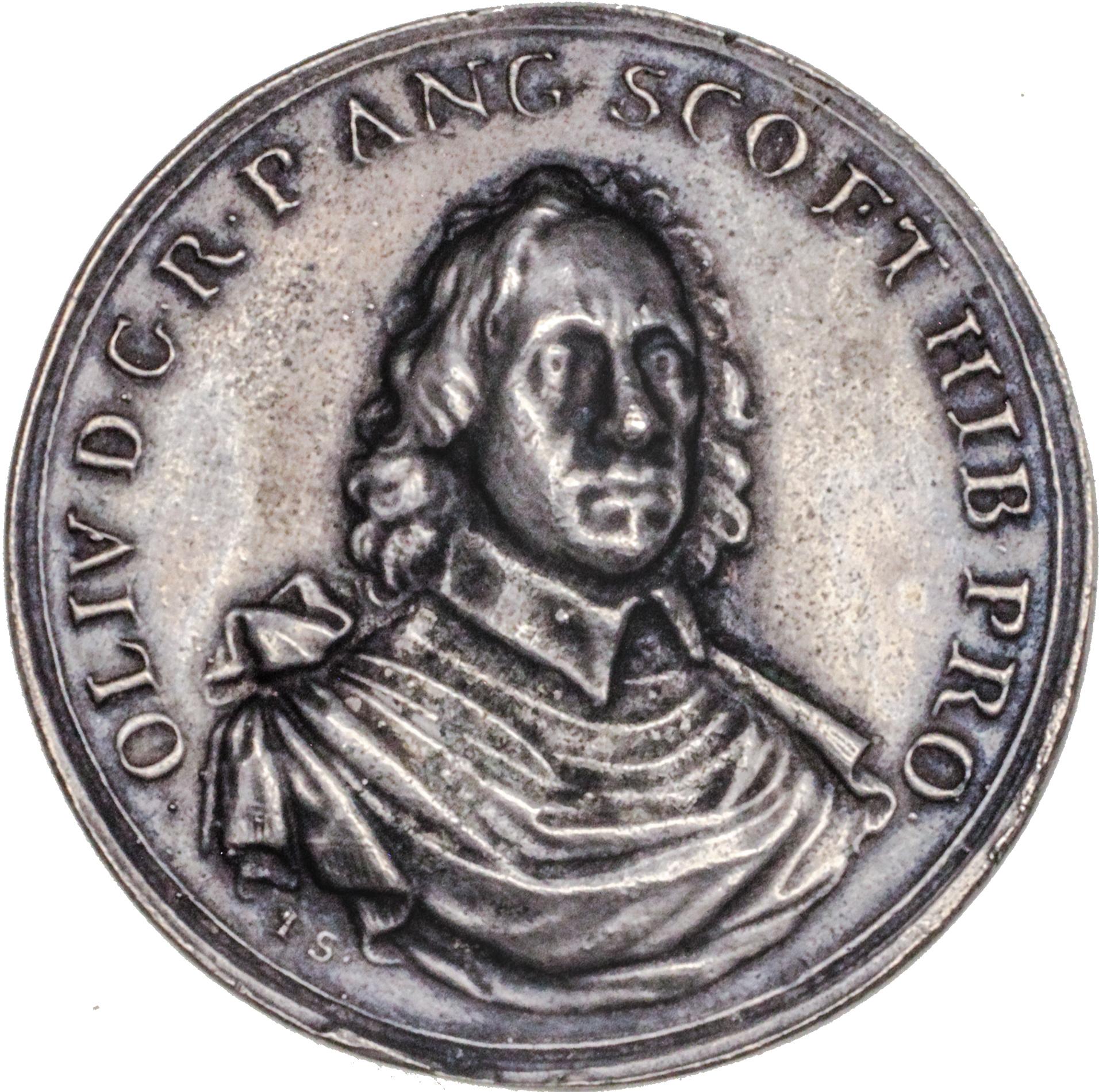 Oliver Cromwell. Lord protector, 1653.