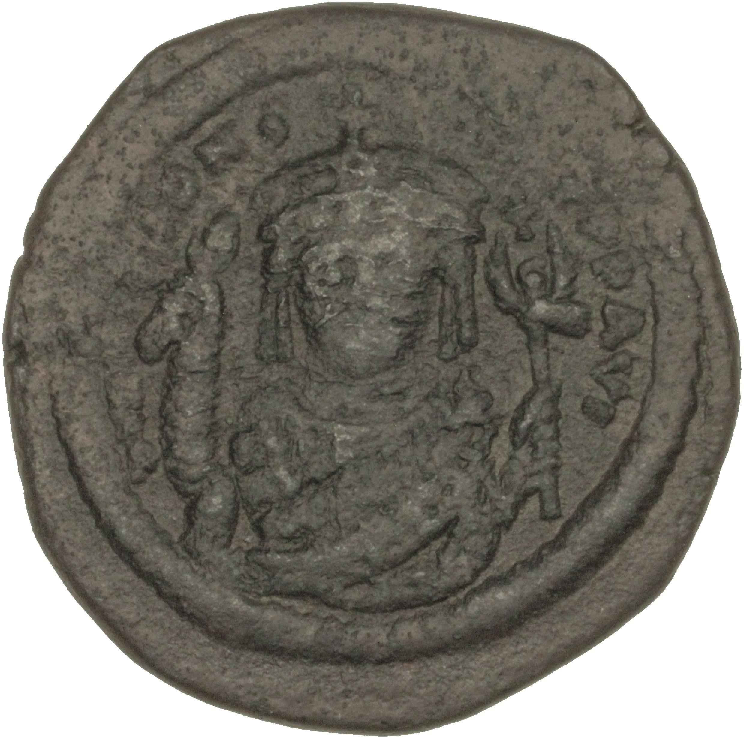 Tiberius II Constantine (578-582) Follis of Constantinople, officina 4 ...