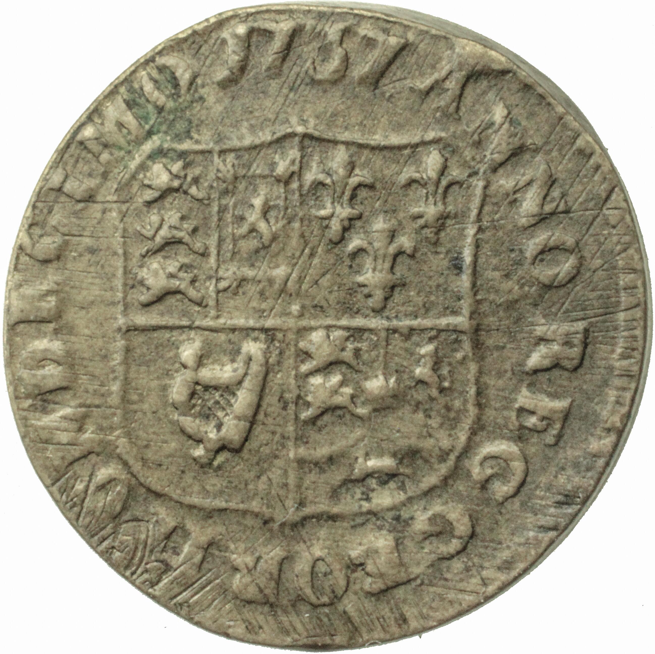 Ireland, George II. Coin-weight for a 2 pistoles of Spain, 1737.
