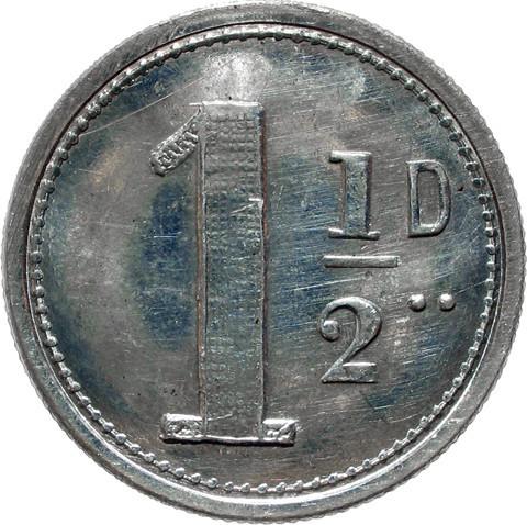 Farm token. W. Thacker, Gedney.