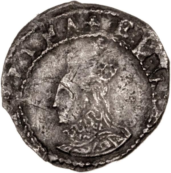 Elizabeth I, 1558-1603. Penny, i.m. Greek cross