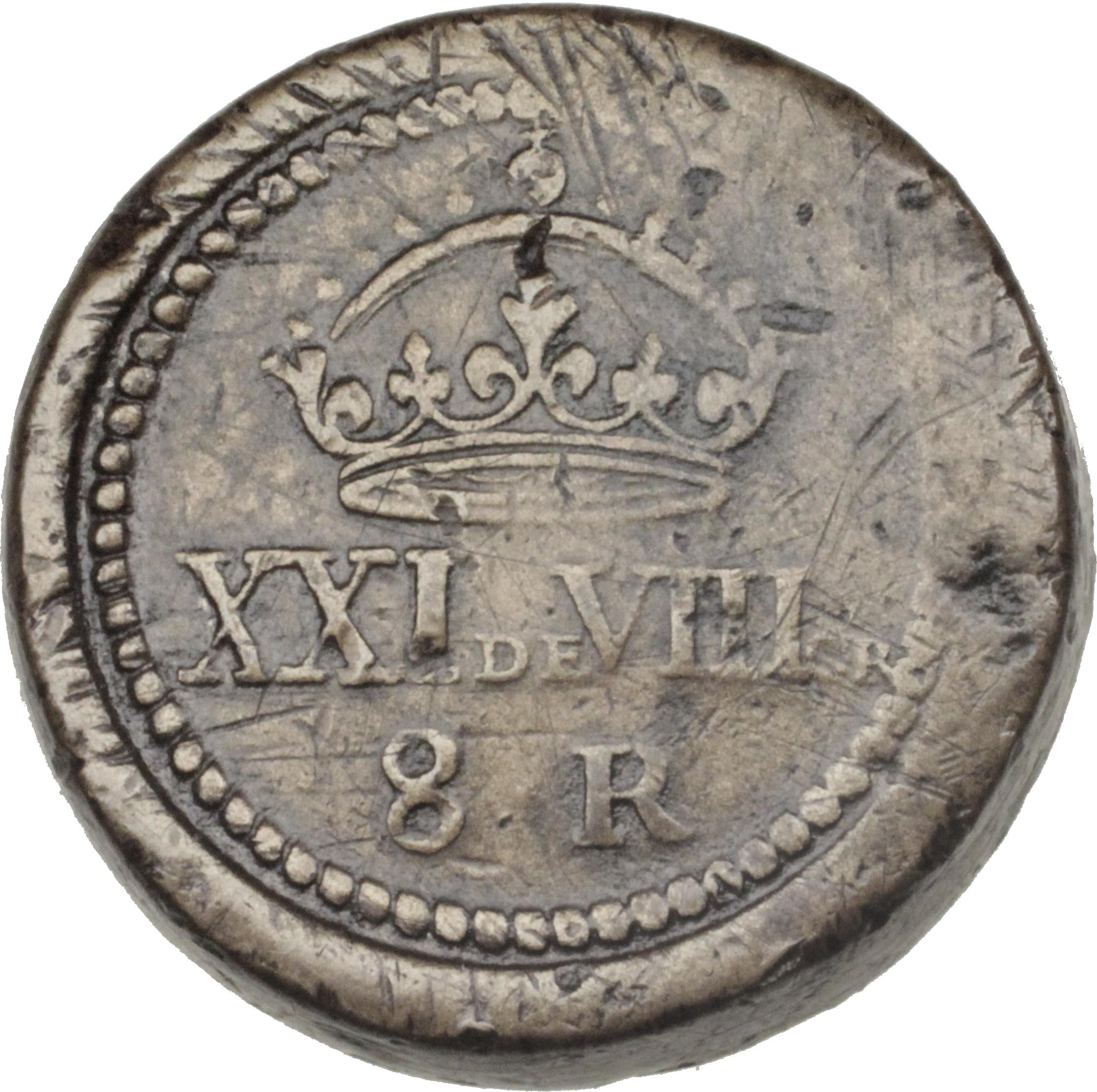 FRANCE. WEIGHT FOR Spanish 8 REALES