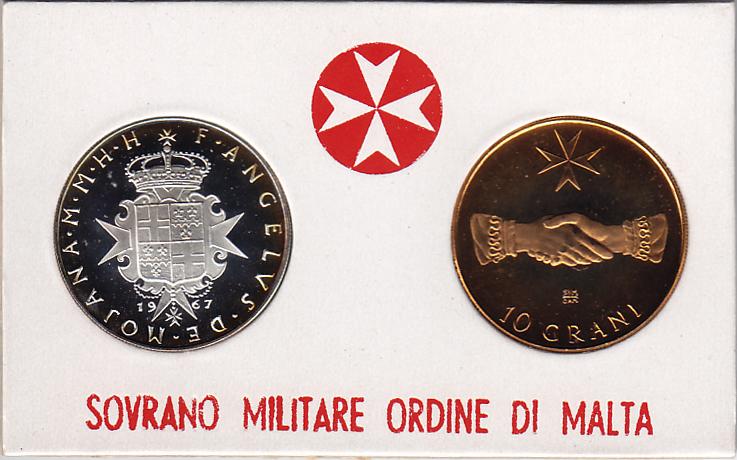 Sovereign order OF Malta. Grandmaster Angelo de Mojana di Cologna ...