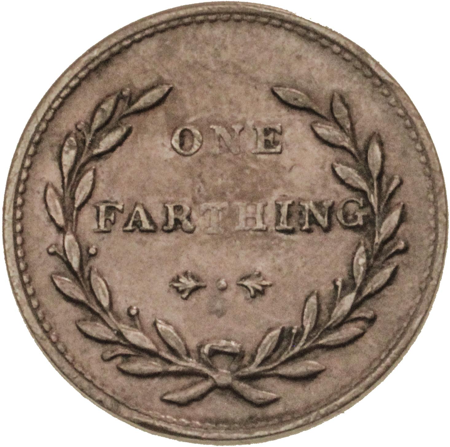 Limerick. Mont de Piete. Farthing token.