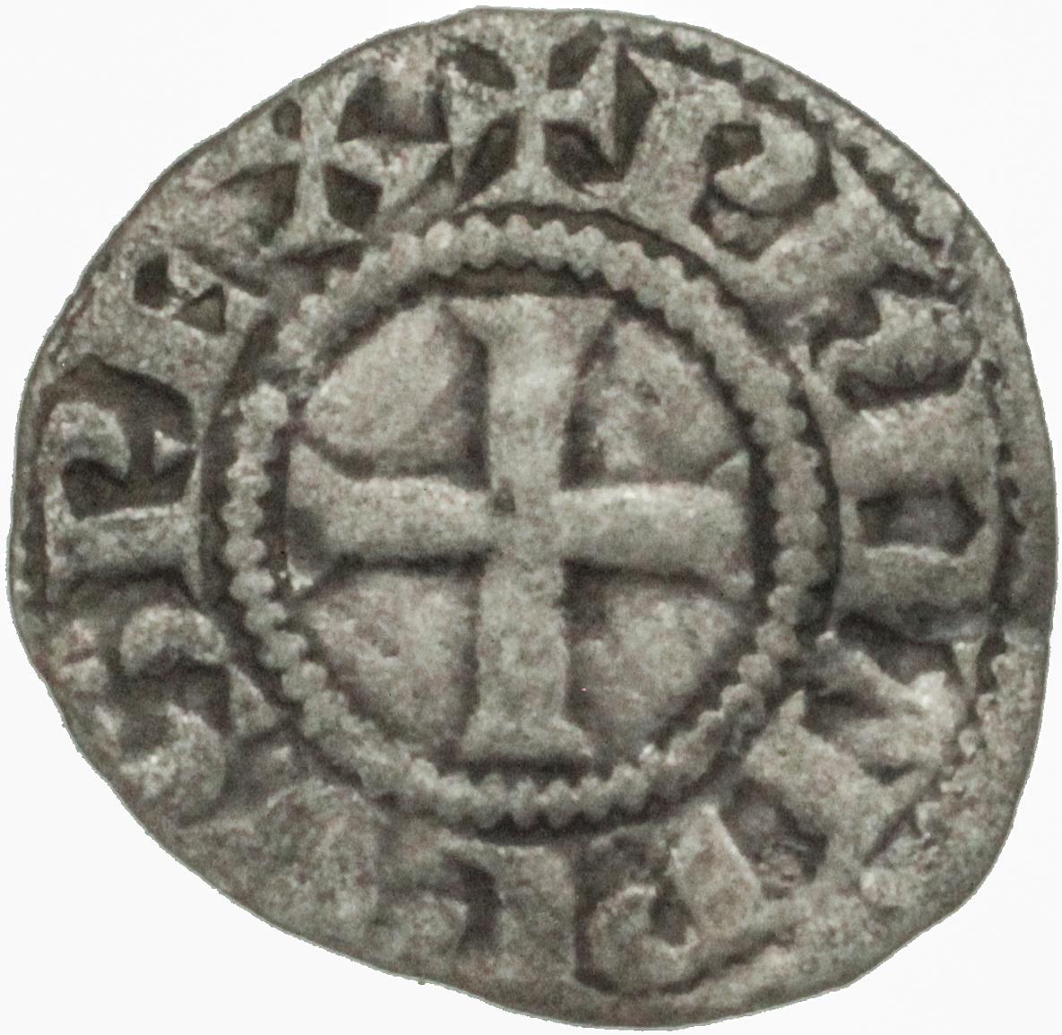 France, Philippe IV, 1285-1314. Billon maille or obol, long 0.
