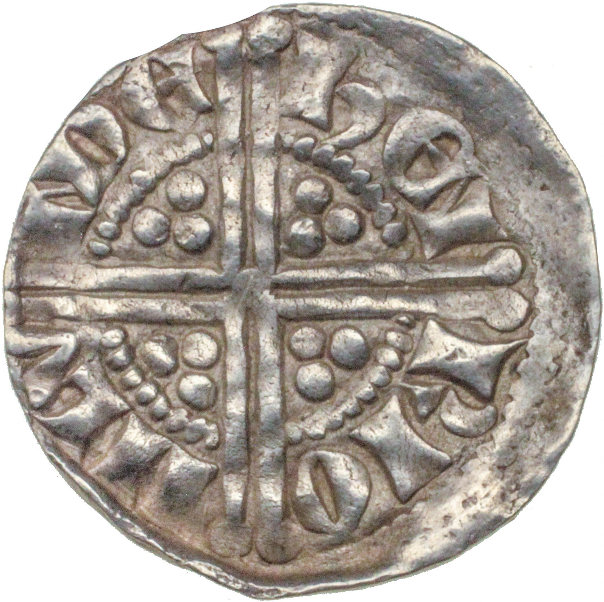 Henry III, 1216-1272. Silver long cross penny of London, moneyer Henri ...