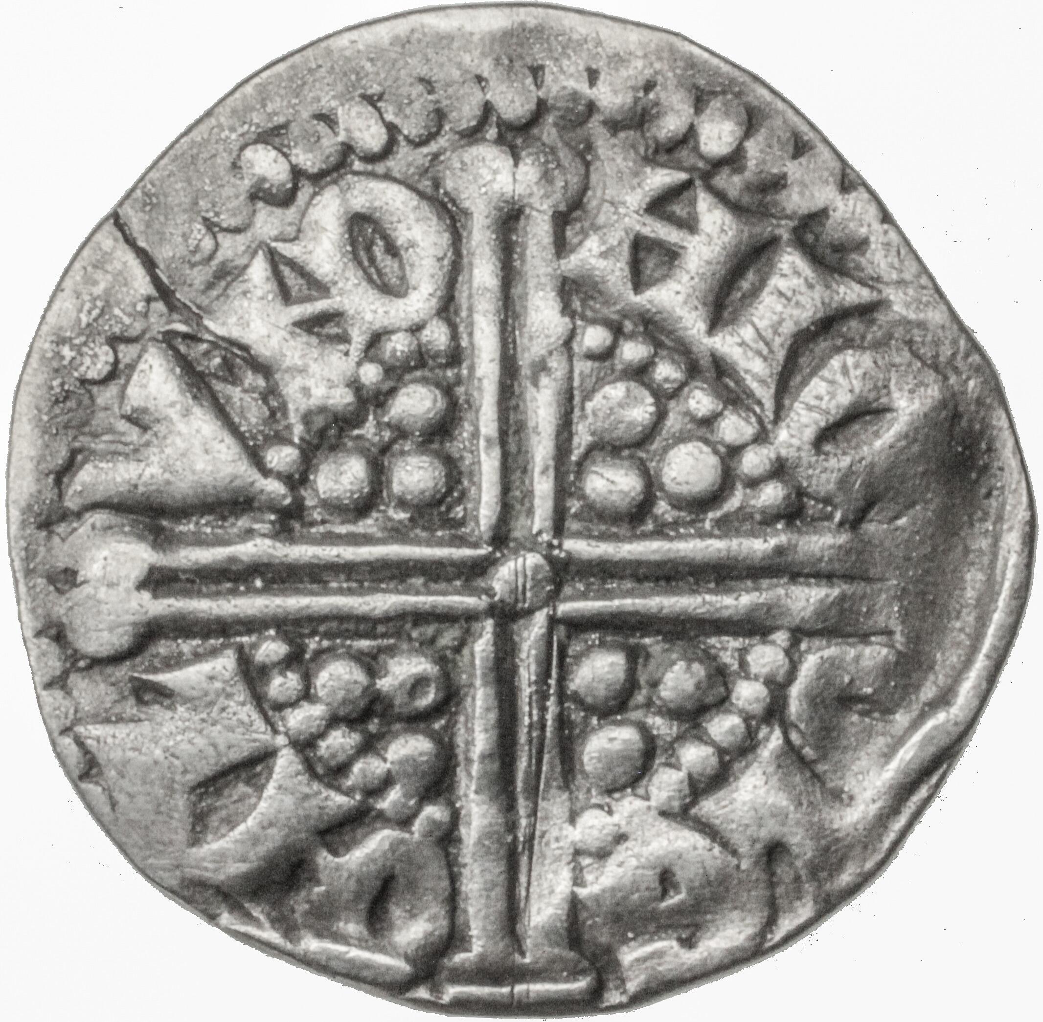 Henry III, 1216-72. Silver long cross penny of London, moneyer Nicole ...