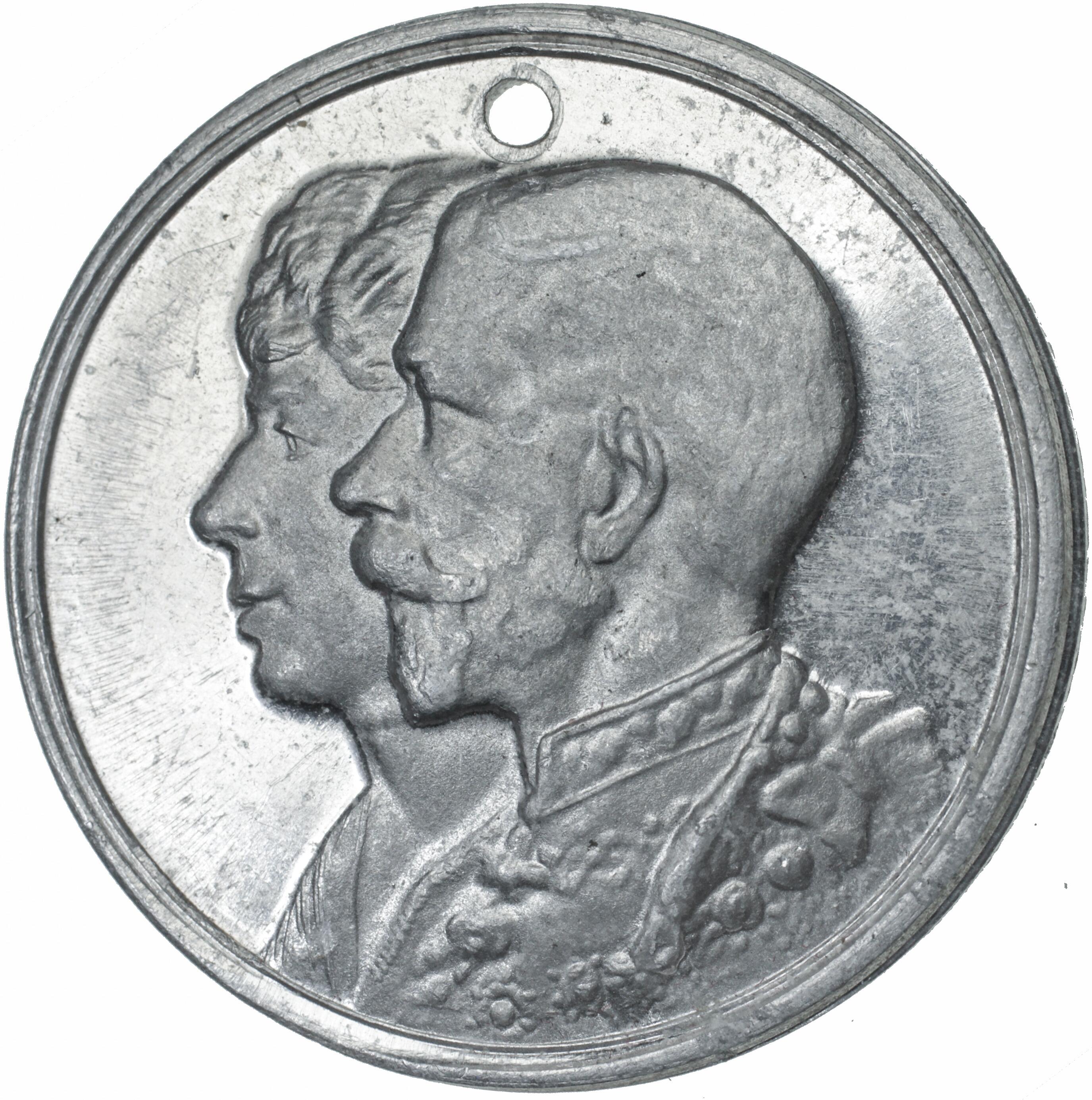 George V, Daily Record medal for the launching of the RMS Queen Mary, 1934.