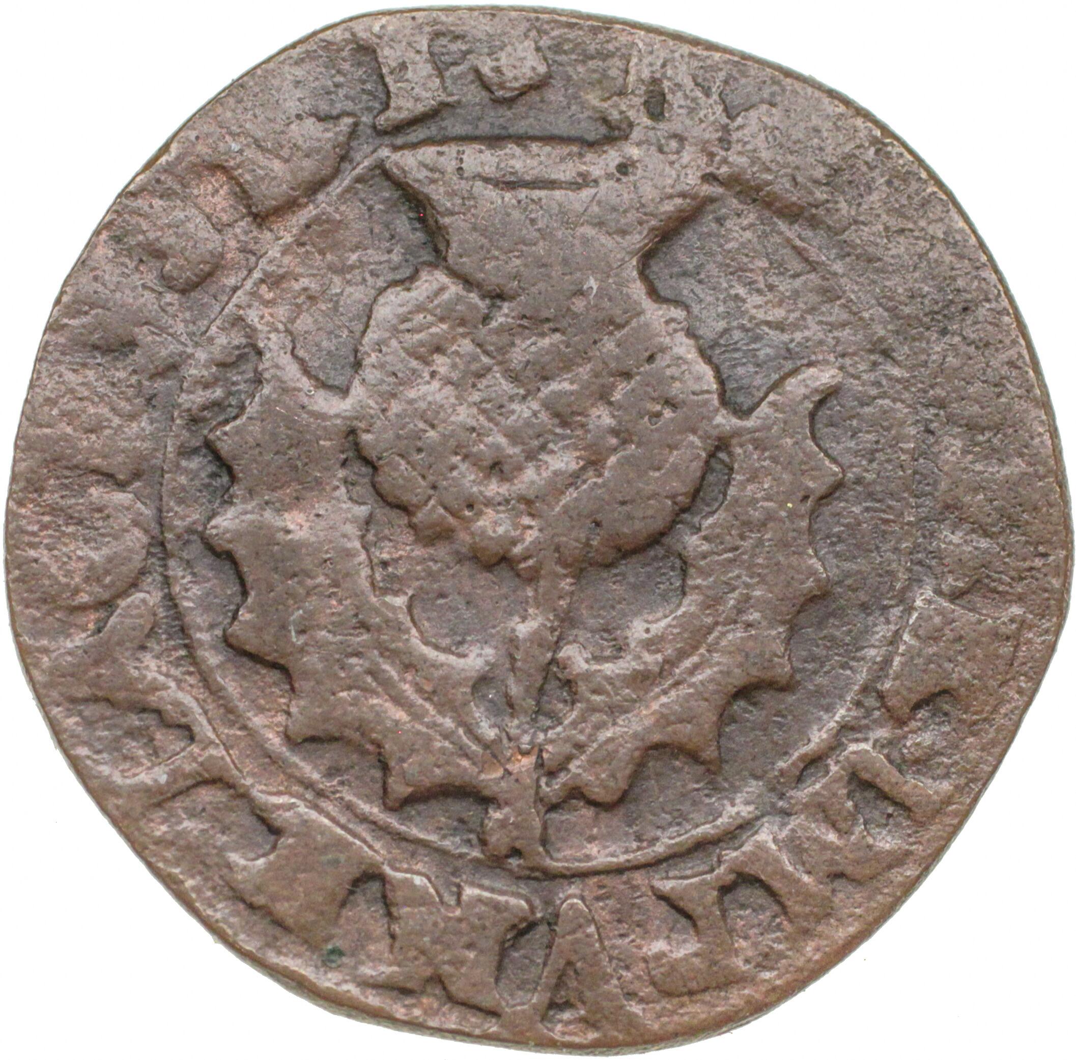 Scotland, Charles I, copper Turner or Bodle (2d), undated (1642-50).