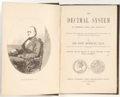 The Decimal System in Numbers. 1854.
