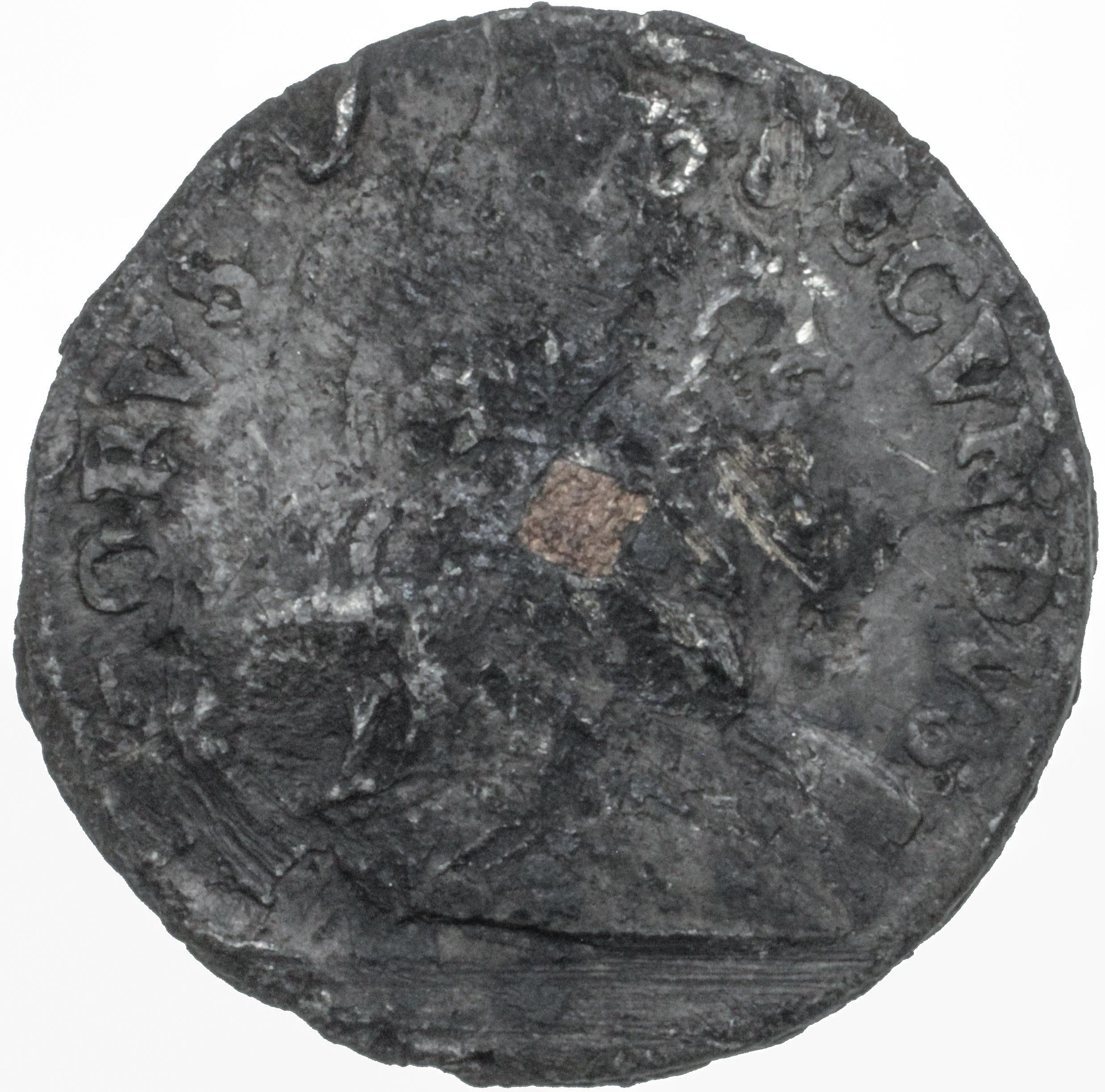 James II, tin farthing, 1684-87